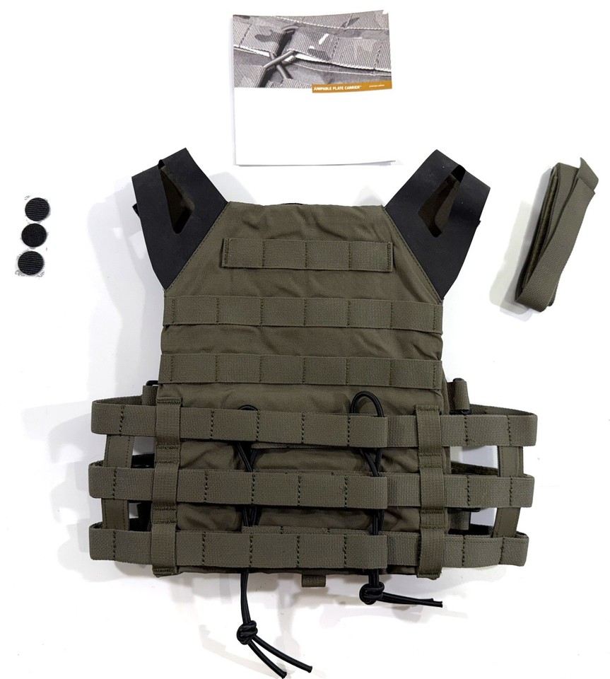 CRYE PRECISION JPC JUMPABLE PLATE CARRIER Vest MEDIUM RANGER GREEN BLC ...