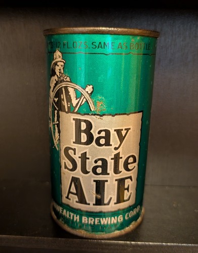 RARE!!! Bay State Ale O/I Flat Top Beer Can - Nice! | eBay