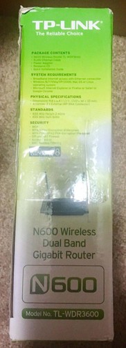 TP-LINK TL-WDR3600 Wireless Router - IEEE 802.11n | eBay