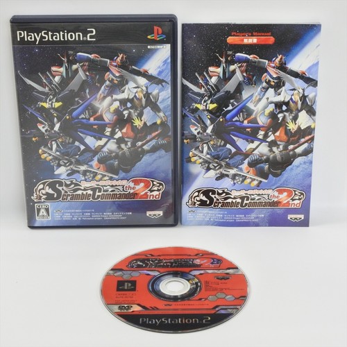 Super Robot Wars SCRAMBLE COMMANDER 2nd PS2 Playstation 2 For JP System ...