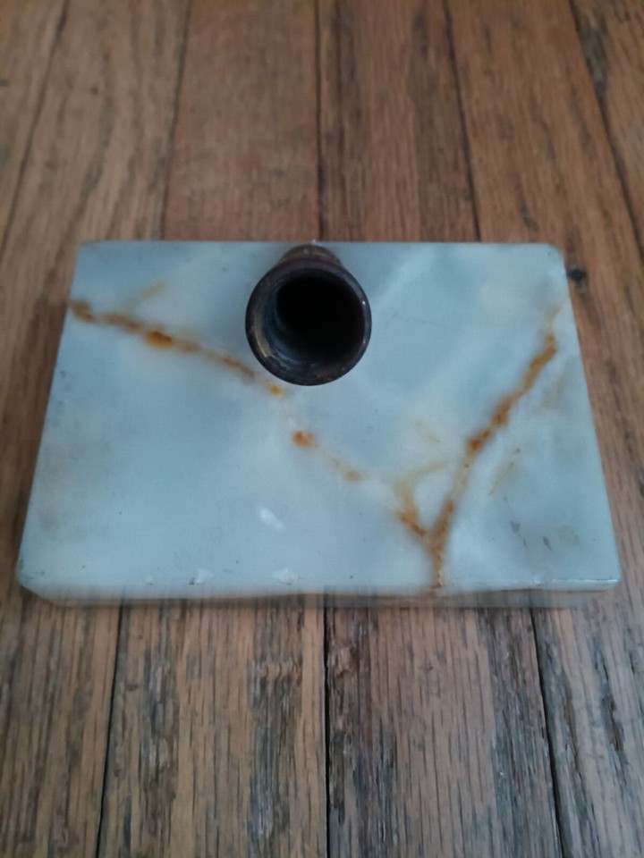 Vintage Marble Base Fountain Pen Set | eBay