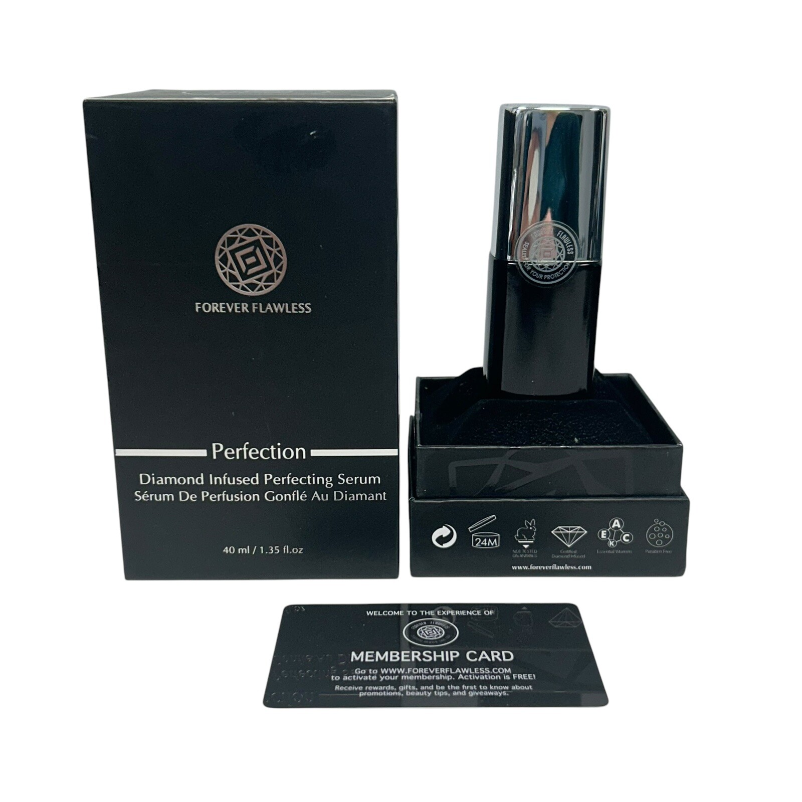Forever Flawless Perfection Diamond Infused Perfecting Serum 1.35oz ...