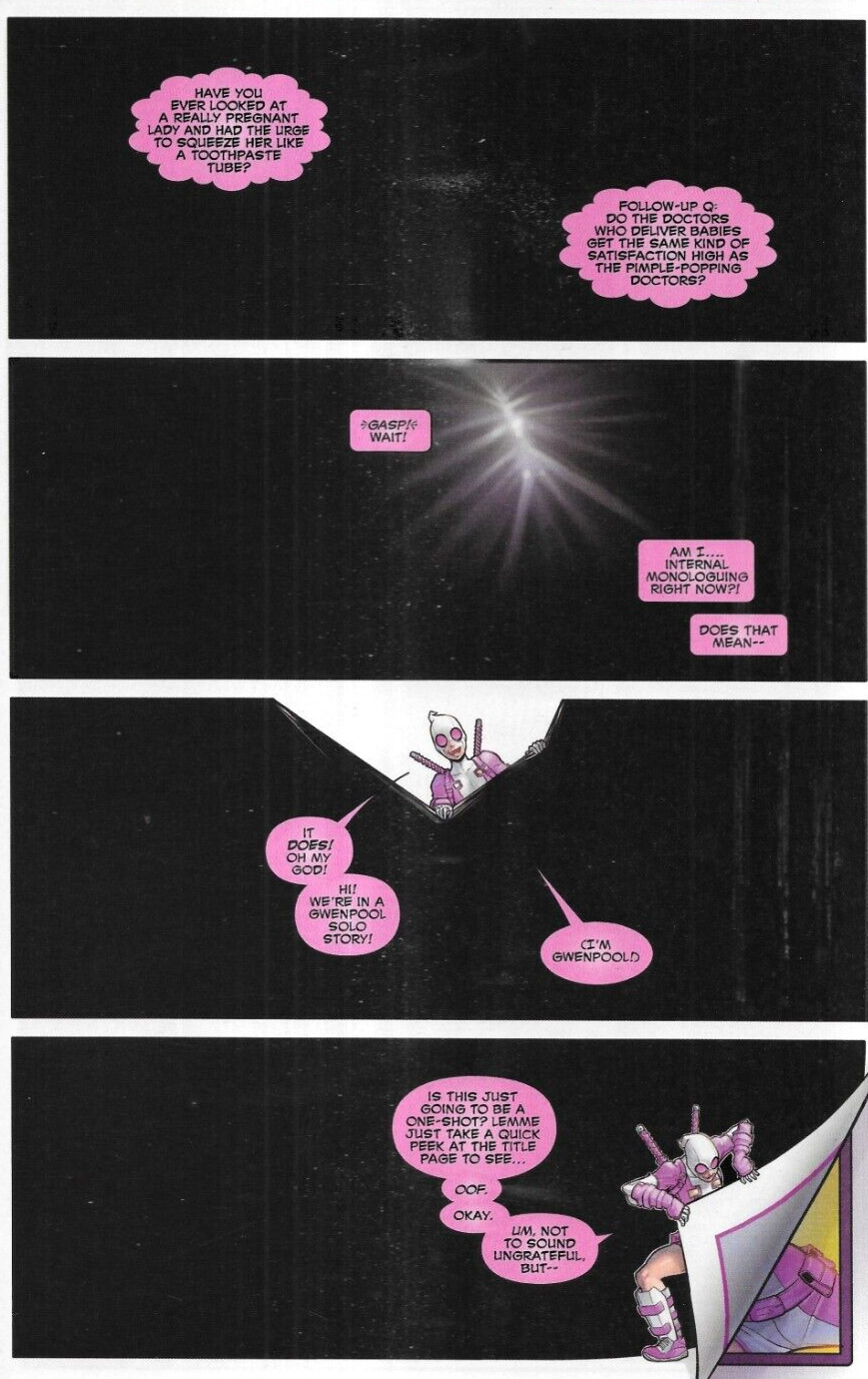 Gwenpool Strikes Back Comic 1 Coiver A Terry Dodson First Print 2019 ...