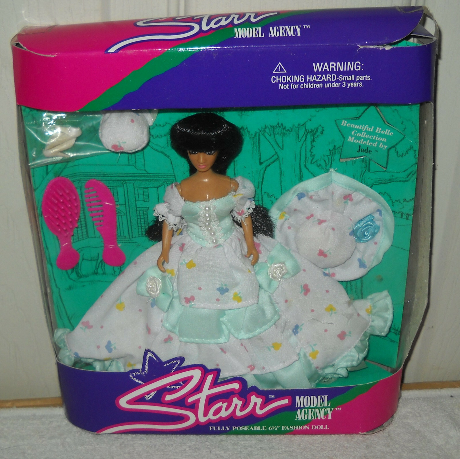 #2176 NIB Vintage Jakks Pacific Starr Model Agency Beautiful Belle Jade ...