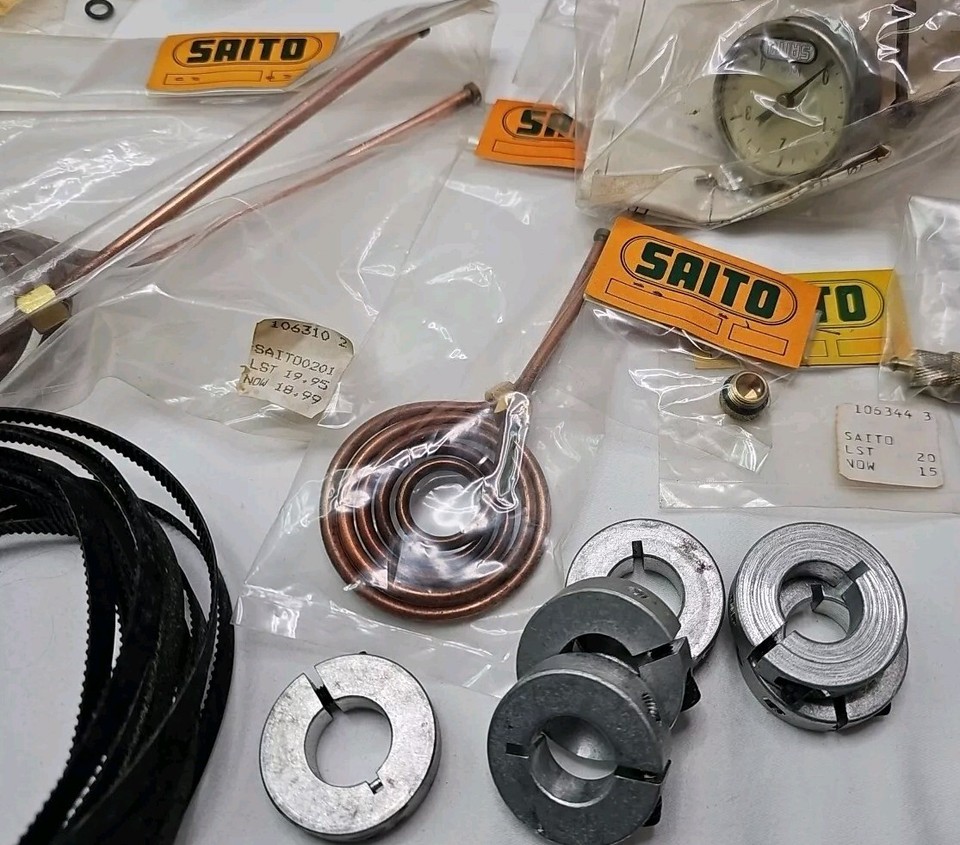 Saito Vintage Model Steam Engine w/Boiler OE1/OB1-NOS/NIB With accessories Lot | eBay