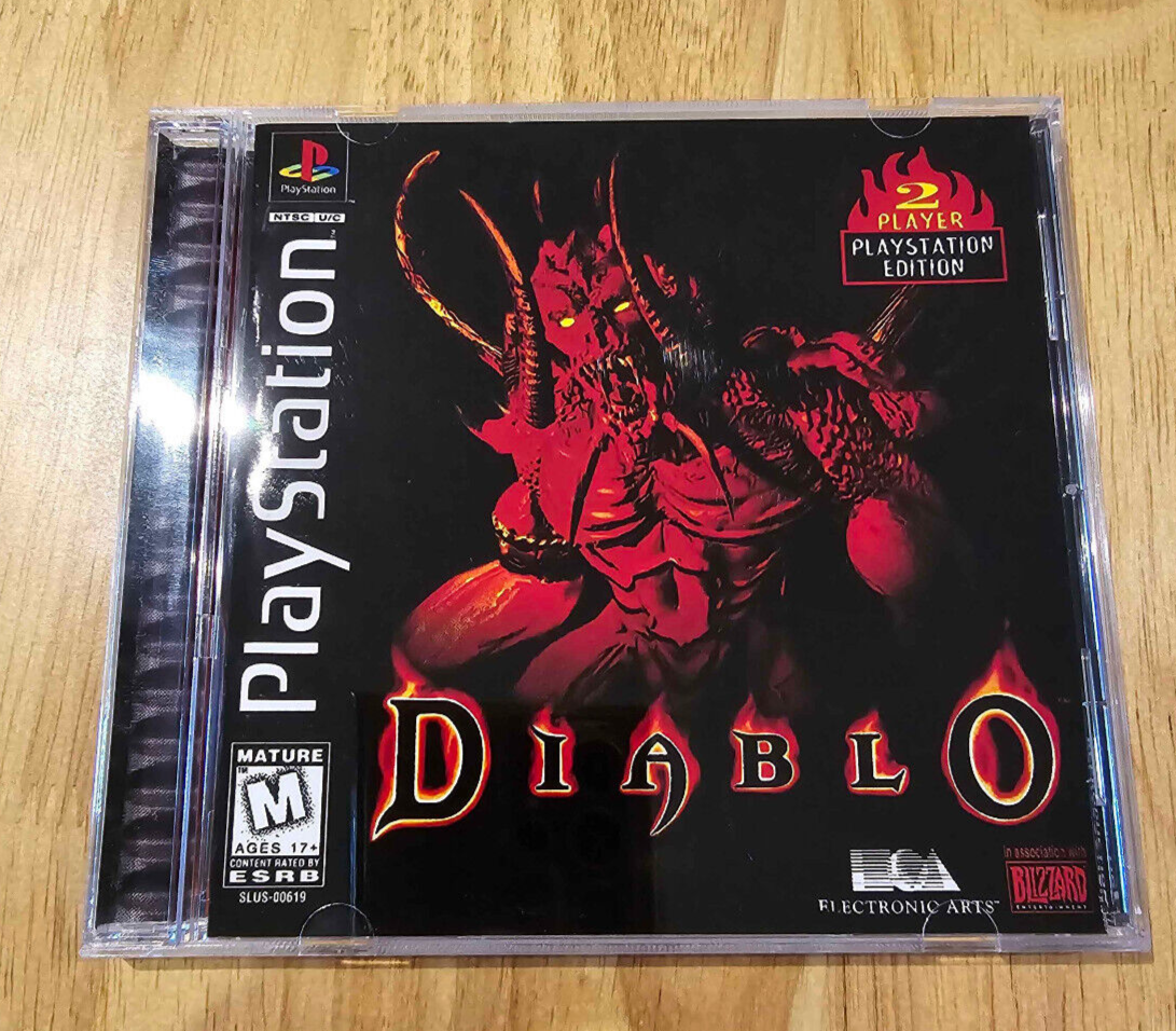 Diablo 1 PS1 (Sony PlayStation 1, 1998) - CIB - Great Condition ...