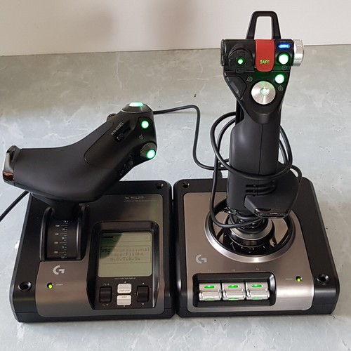 Logitech X52 Professional HOTAS Flight Control System | eBay