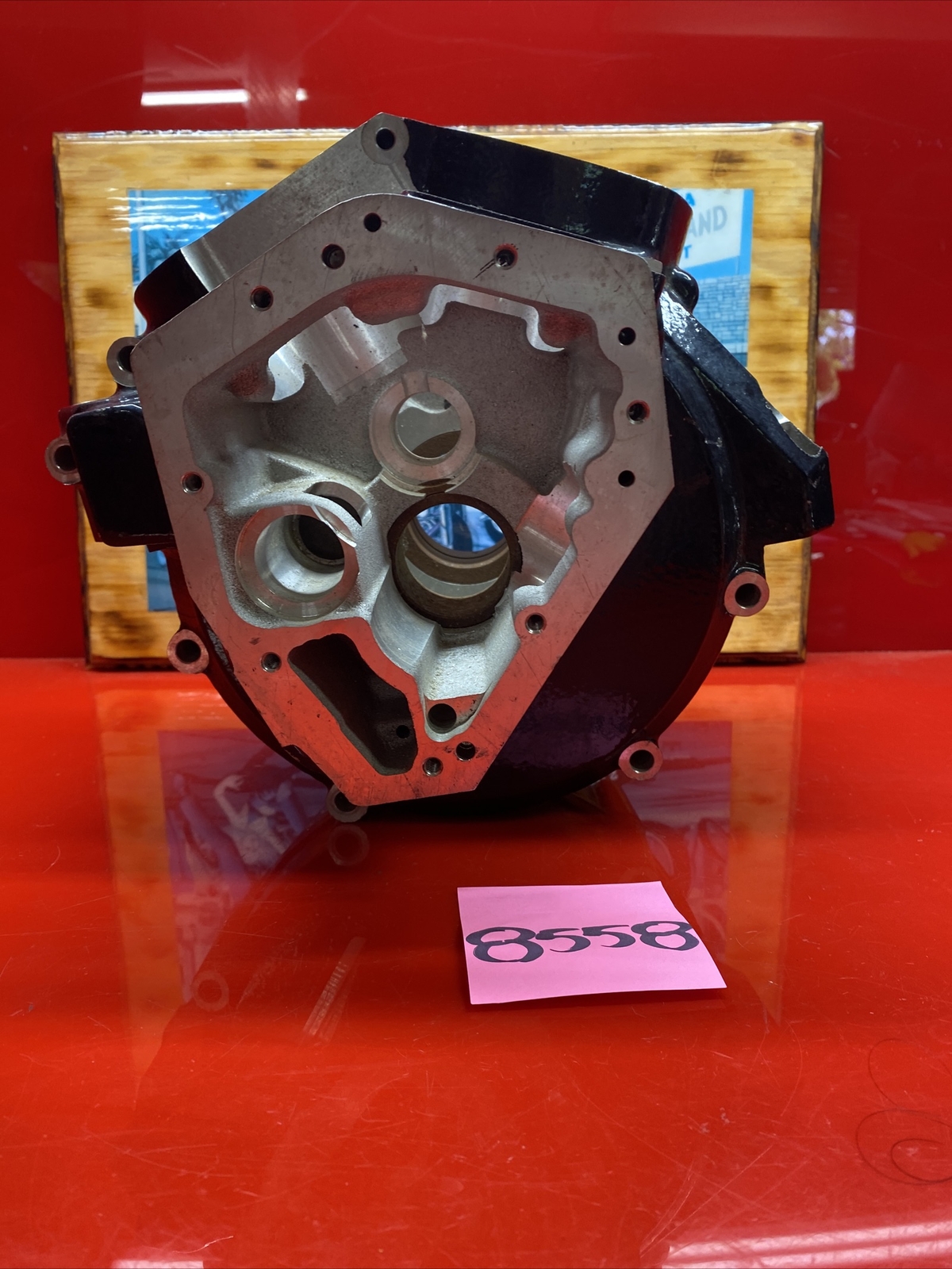 indian engine cases bottle cap left right motor Motor S&S Harley BLEM ...