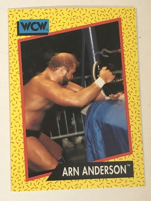 Arn Anderson WCW Trading Card World Championship Wrestling 1991 #49 | eBay