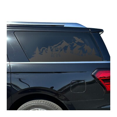 Outdoor Wildlife Scene Decals for Ford Expedition Max Only 2018-2024 ...