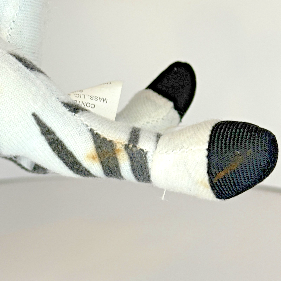 2004 Nanco Dreamworks Madagascar Marty Zebra plush 9" tall -With Tags ...