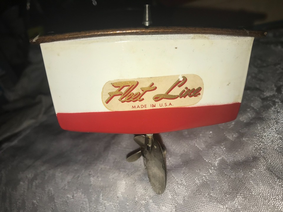 Rare 1960s FLEET LINE The Sea Babe SPEEDBOAT Battery Operated BOAT ...
