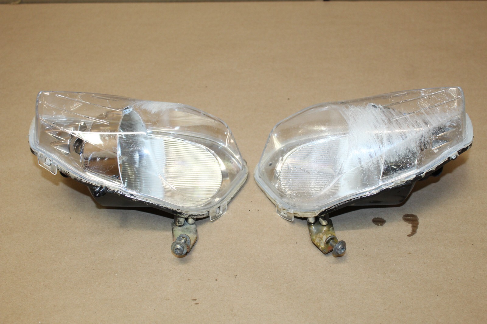 03-07 Polaris Predator 500 OEM Headlights HEADLAMPS SET PAIR L R FAST ...