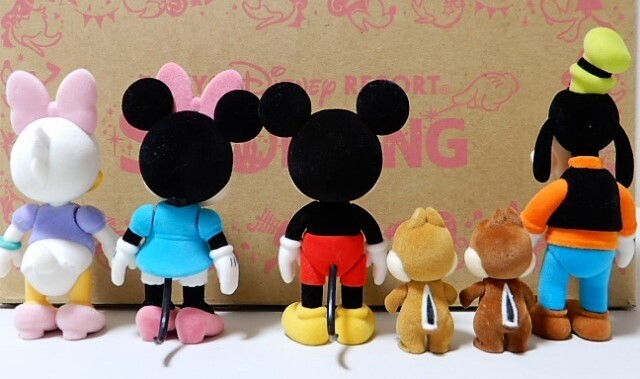 Disney figures DIY TOWN Mickey Minnie Goofy Daisy Chip & Dale | eBay