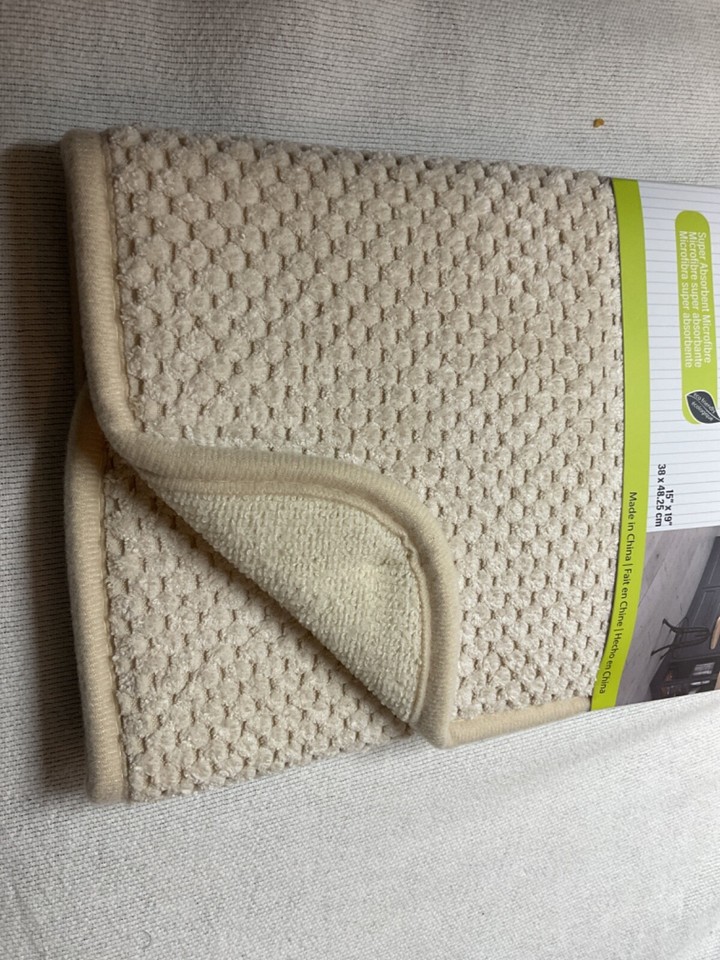 ALL THINGS CLEAN Kitchen Microfiber Drying Mat GRAY 17.5 X 23.5 NIP | eBay