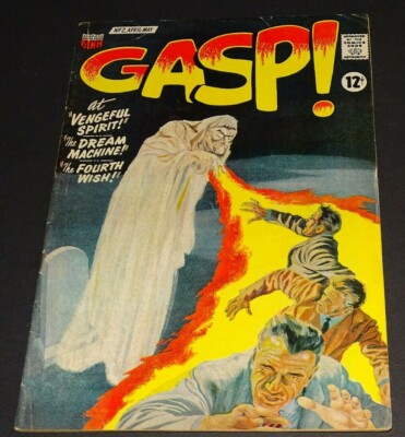 GASP #2 VG/FN (1967.AMERICAN COMICS GROUP ) SILVER AGE .THE DREAM ...