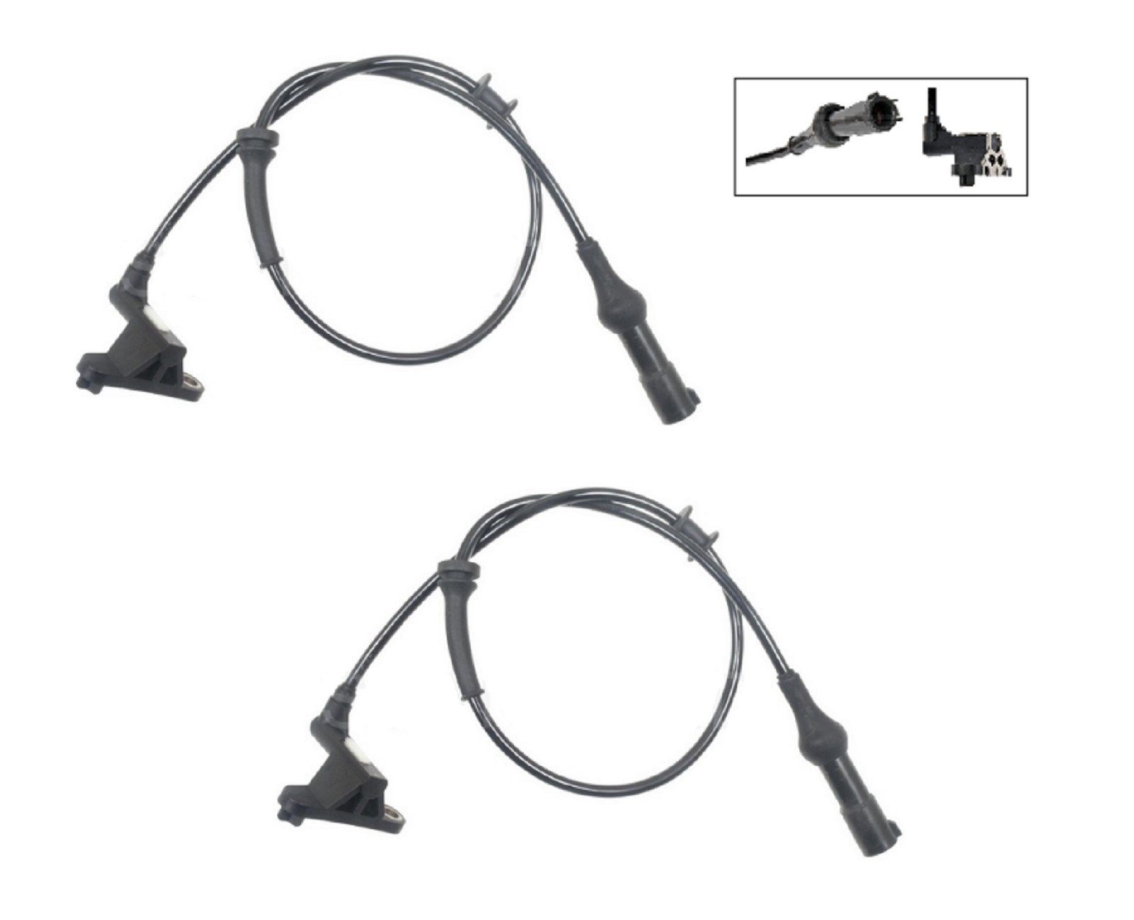2 PCS ABS Wheel Speed Sensor Front Fit MERCURY MOUNTAINEER 2006-2010 ...