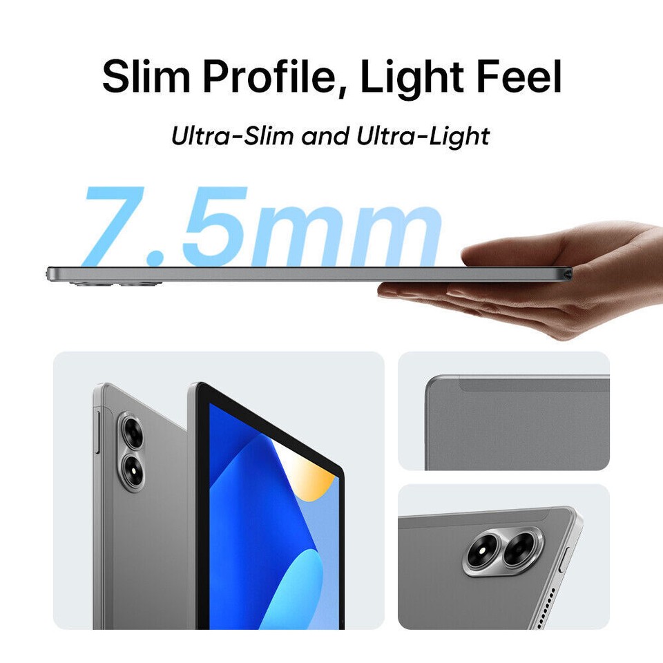UMIDIGI G7 Tab Pro 16GB+256GB 8000mAh 11" Dual SIM Android Unlocked ...