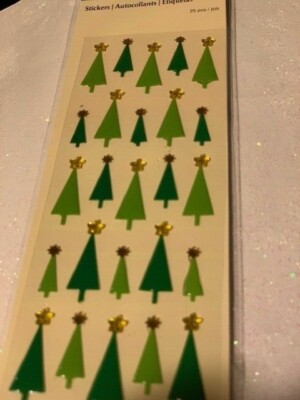 RECOLLECTIONS 3D STICKERS CHRISTMAS TREE ACRYLIC STICKERS | eBay