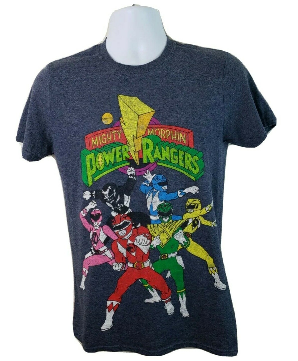 Officially Licensed Mighty Morphin Power Rangers Grey… - Gem