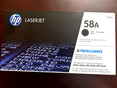 HP 58A Black Original LaserJet Toner Cartridge ~3,000 Pages (CF258A ...