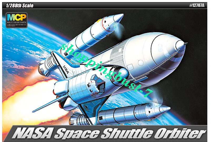 Academy 12707 1/288 Space Shuttle with Booster (Plastic model) | eBay