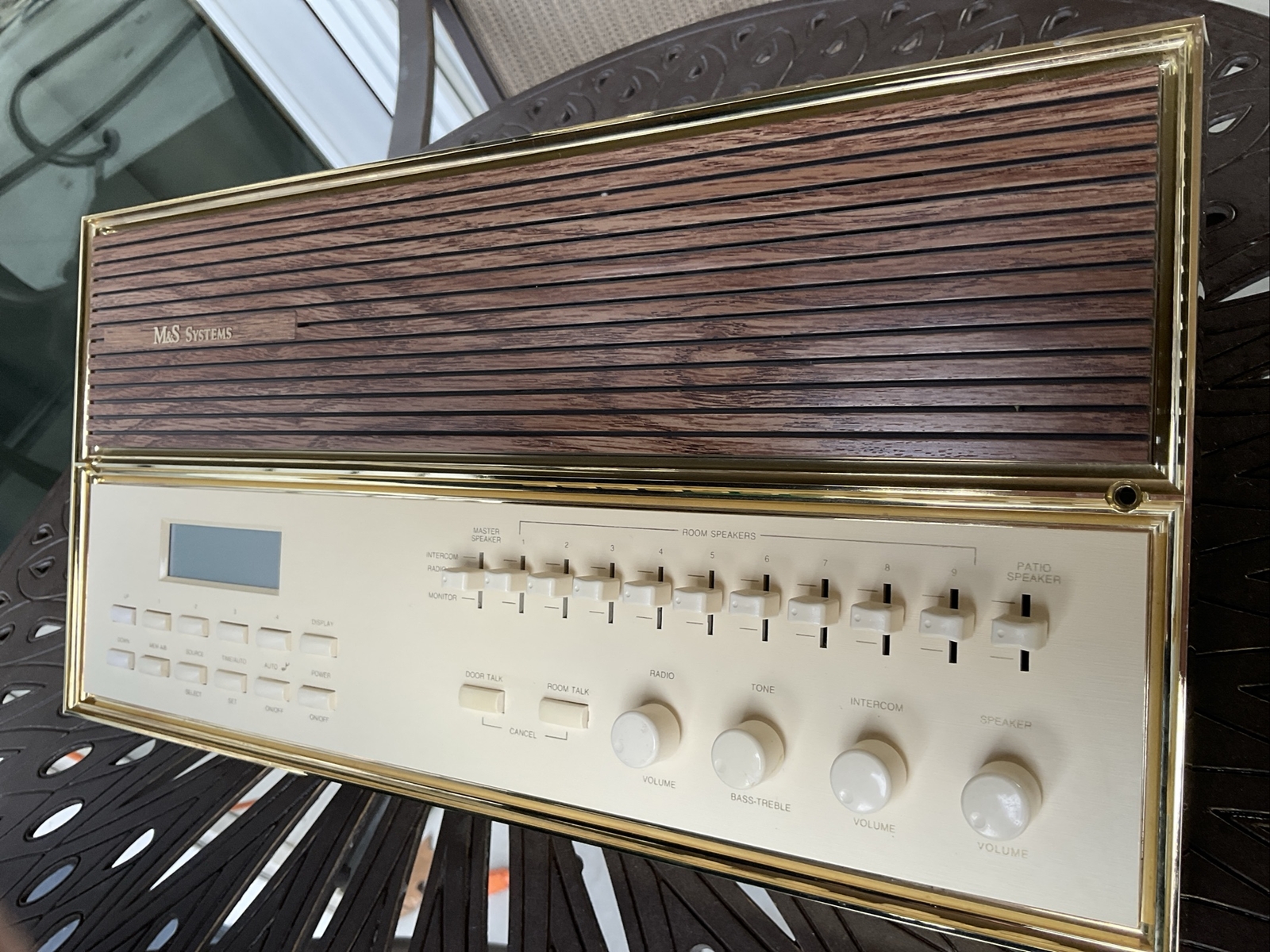 M&S MC350A Music - Intercom Master Station with AM/FM Radio & Aux ...