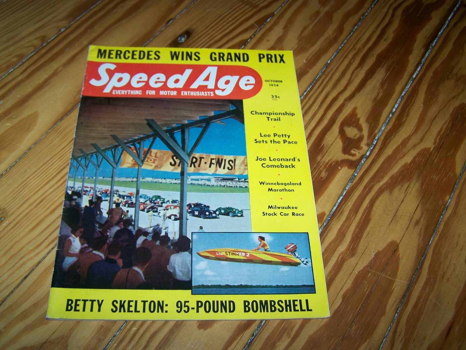 SPEED AGE Magazine-OCTOBER 1954 | eBay