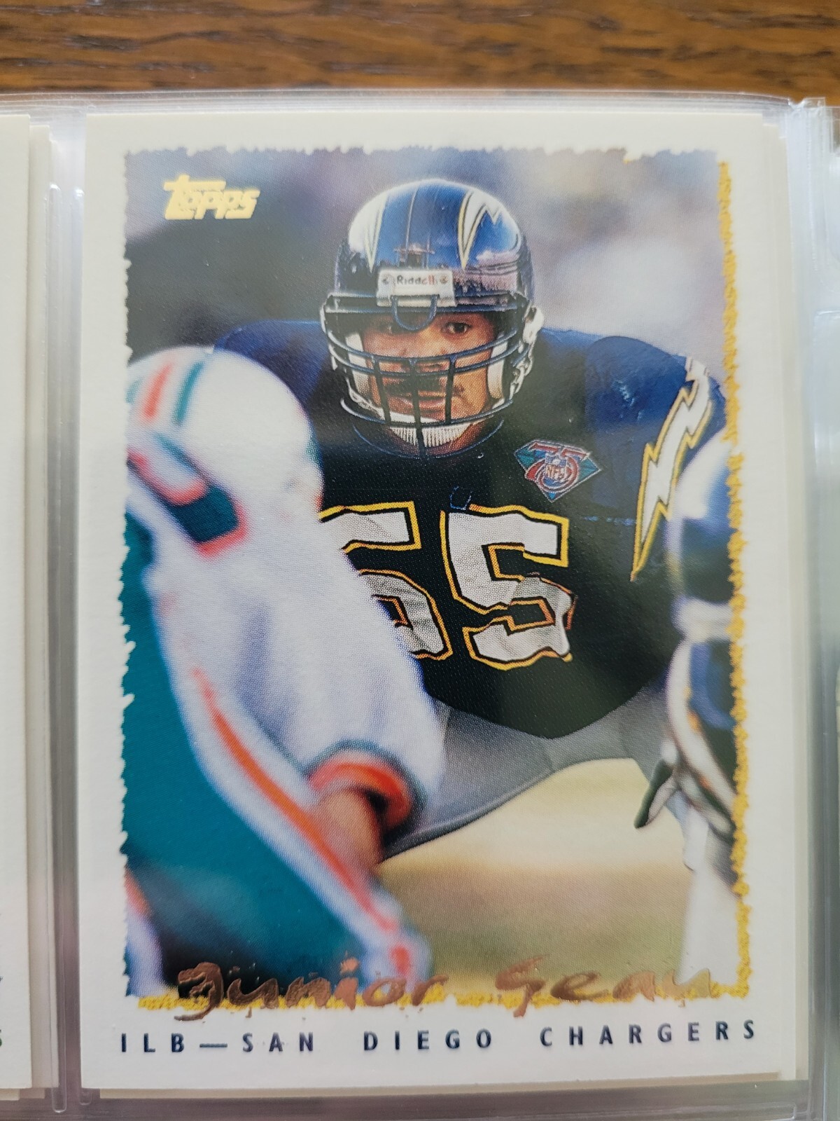 1995 Topps Football Cards Complete Set In Sheets With Binder, NM-MINT ...