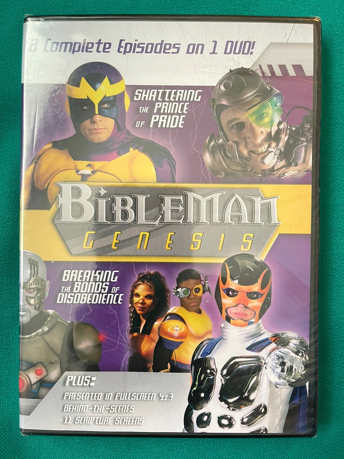 Bibleman Genesis Volume 7 a Fight for Faith Factory 1st Class Ship for ...