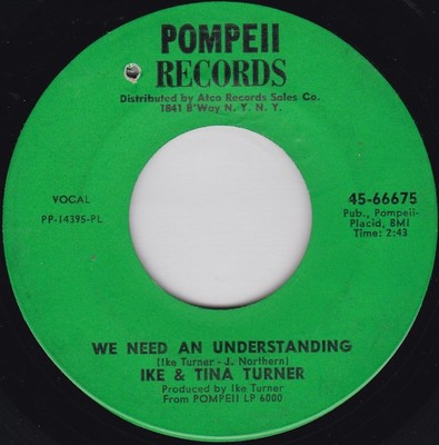 Ike & Tina Turner - We Need An Understanding / It Sho' Ain't Me, 7 ...