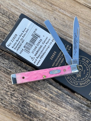 CASE XX * SFO 2025 PINK LADY CASE BUBBA GUM BABY DOC DR. BOLSTER KNIFE ...