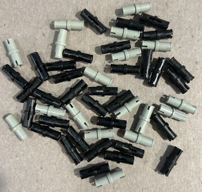 50 Parts : LEGO Gray & Black Technic Pieces Part # 3673 | eBay