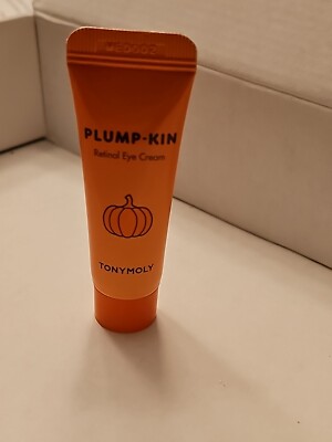 NEW TONYMOLY Plump-Kin Retinol Eye Cream Travel Size 10ml/.33oz SEALED ...