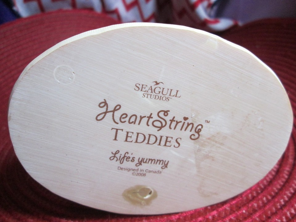 2008 Seagull Studios Heart String Teddies "When life gives you lemons ...