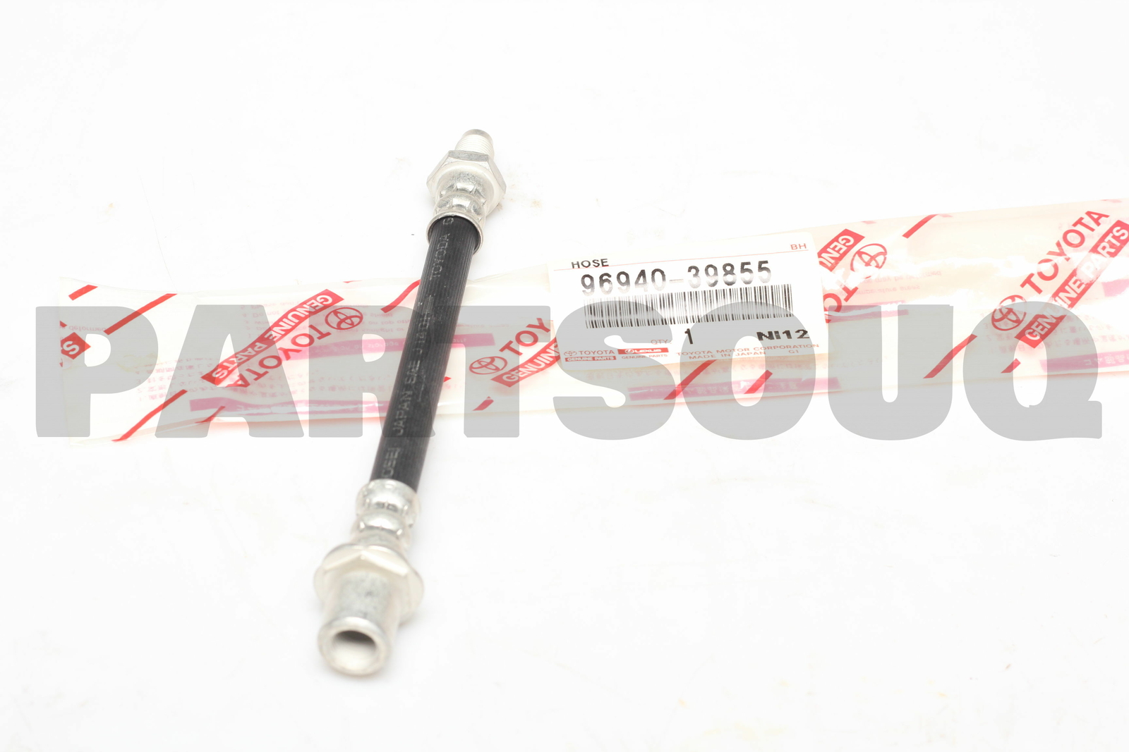 9694039855 Genuine Toyota HOSE, FLEXIBLE, NO.1(FOR FRONT) 96940-39855 ...
