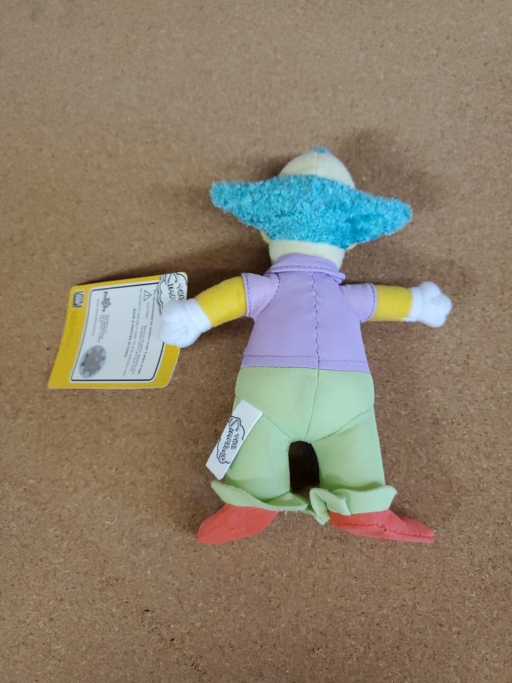 The Simpsons Toy Factory 2015 9" Krusty The Clown Plush Doll | eBay