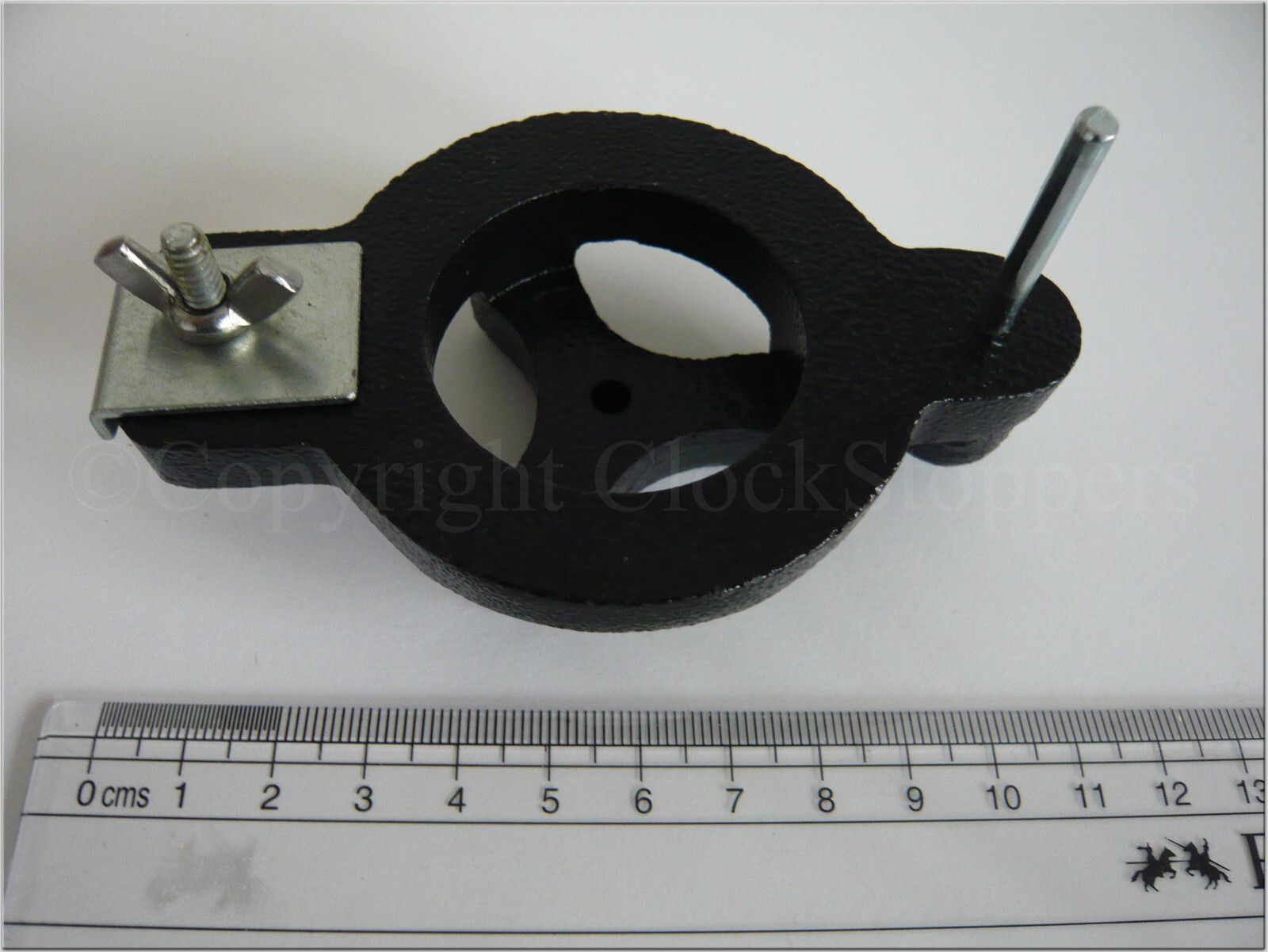 Clock Mainspring Winder and 4x Round C Clamps Holders Repair Tool Loop ...