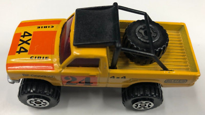 1981 Matchbox 4x4 Open Back Truck with Tire & Roll Bar 1:64 Diecast | eBay