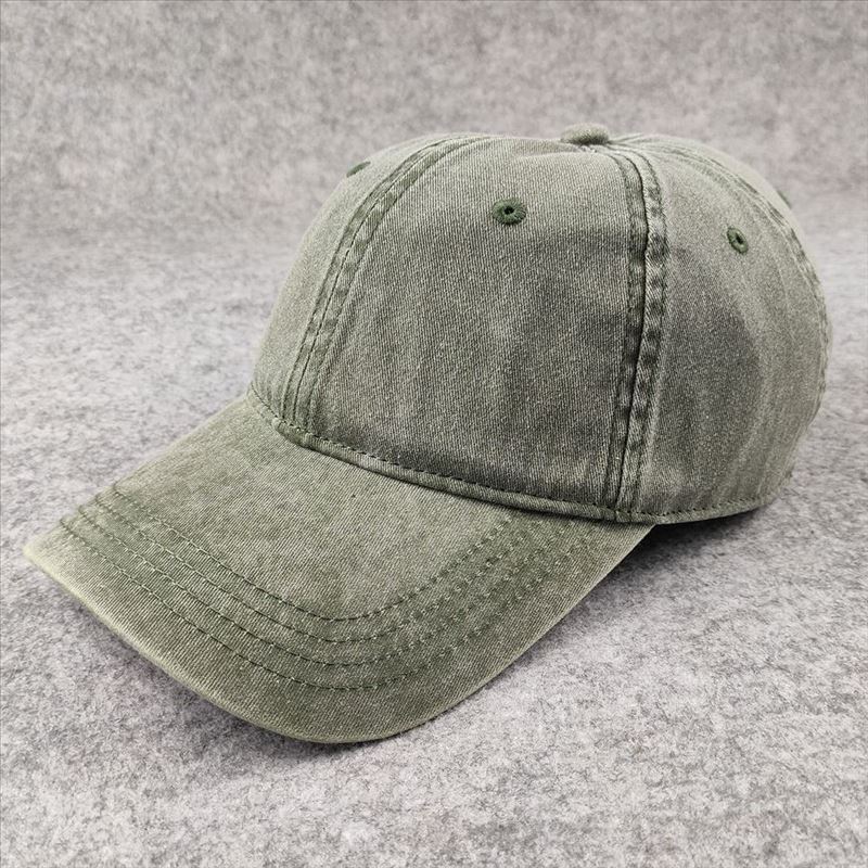 XL 60-63cm Washed Baseball Cap,Oversize Men Plain Twill Hat for a Large ...