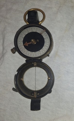 US Army WWI Dated 1918 Engineer Corps Compass Cruchon & Emons WW1 ...