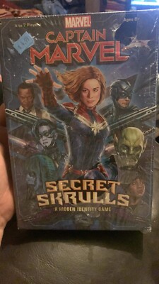 Marvel CAPTAIN MARVEL Secret Skrulls Hidden Identity Card Game NEW | eBay