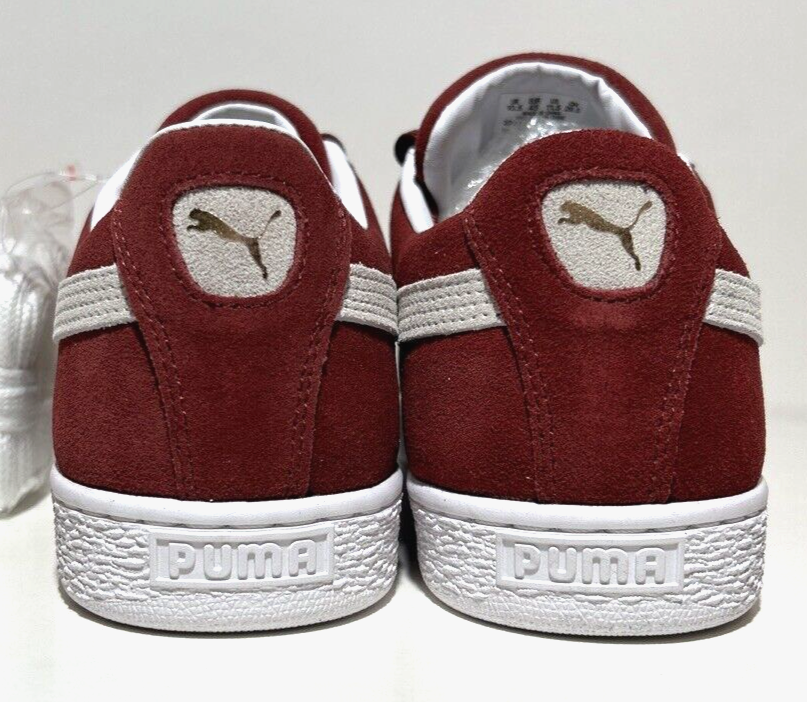 Puma Suede XXI Mens Size 8 Red Suede Cabernet Urban Lifestyle Sneakers ...