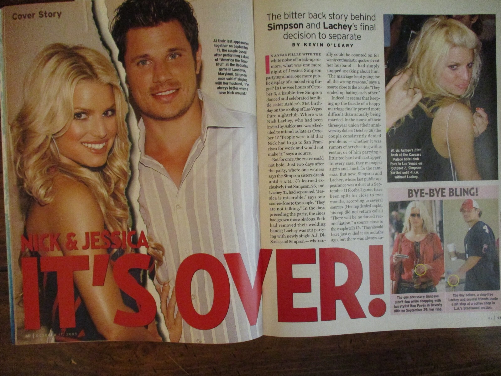 Oct, 2005 US Mag(ALEX HOOSER/FANTASIA BARRINO/KRISTIN CAVALLARI/MARY ...