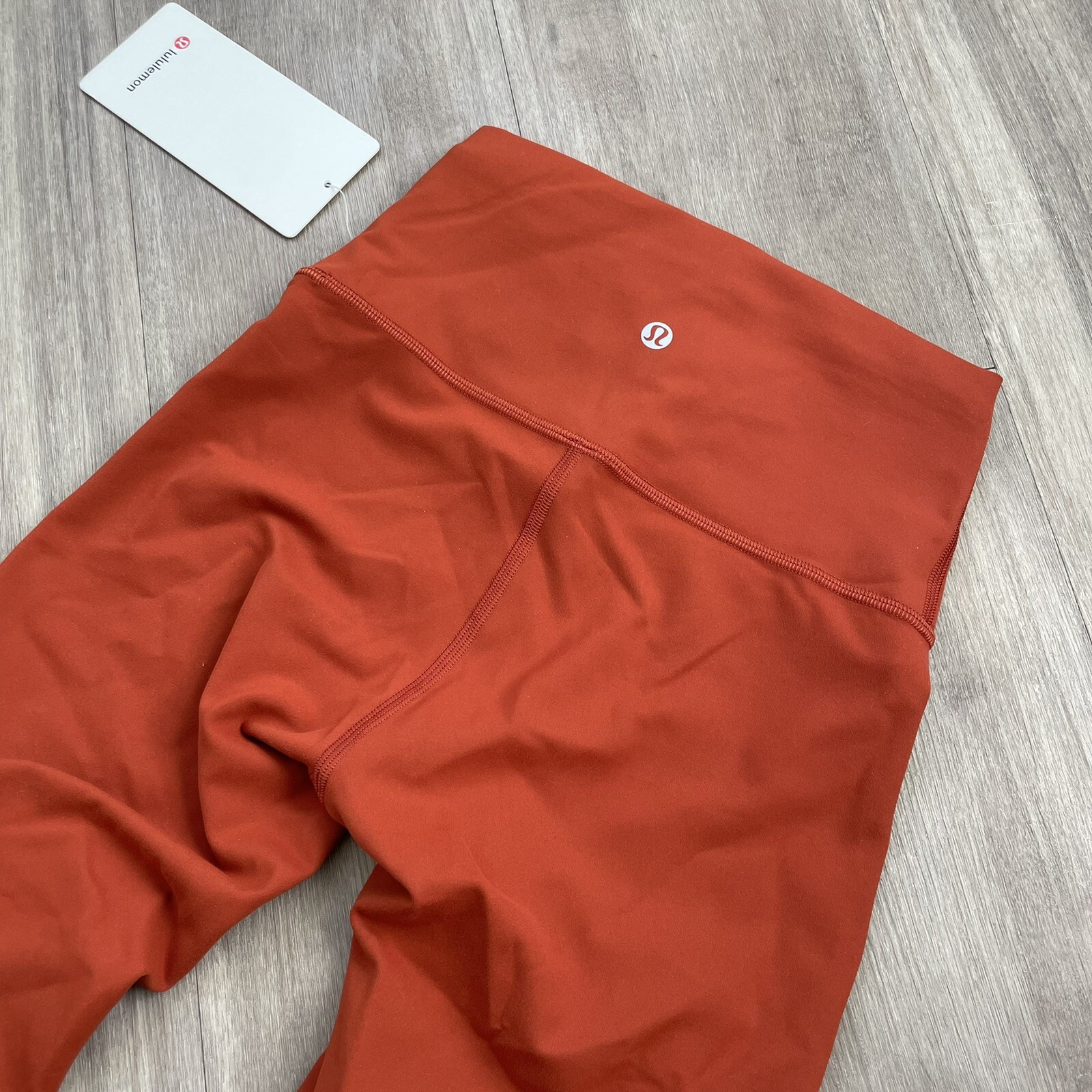 Lululemon Wunder Train HR Tight 25” - Aztec Brick / size 4 | eBay