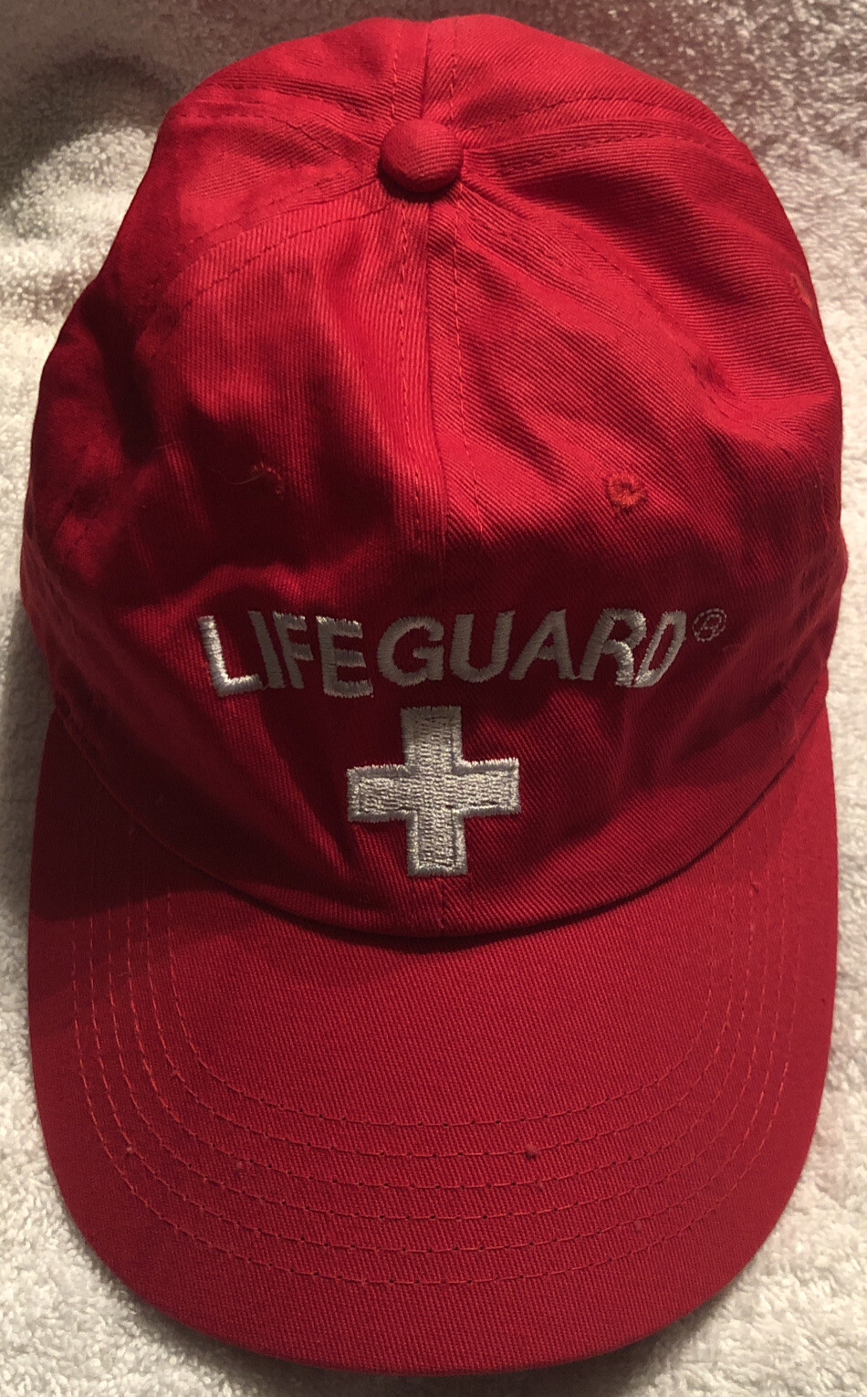 Lifeguard Officially Licensed Lifeguard Strapback Hat Red New w/o Tags ...