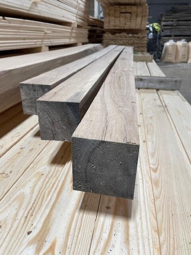 4X4 PLANED TIMBER SOLID OAK POST'S - 2.4M | eBay UK