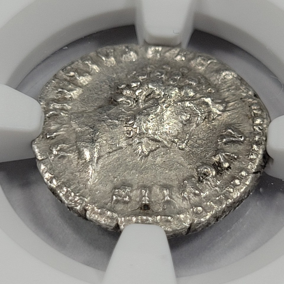 MARCUS AURELIUS AR Denarius NGC VF 161-180 CHOICE Caesar Ancient Rome ...