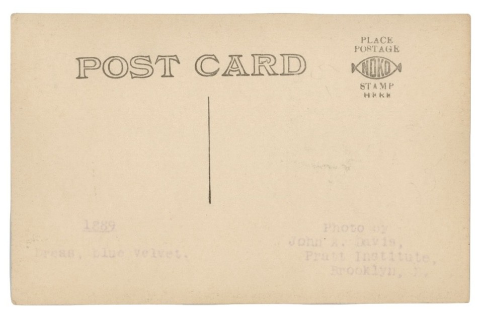 1910s Pratt Institute Victorian Dress Fashion Models RPPC Photos PR | eBay