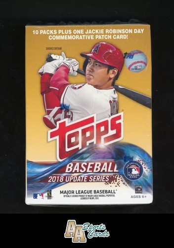 2018 TOPPS BASEBALL UPDATE SERIES SEALED BLASTER BOX POSS OHTANI ROOKIE ...